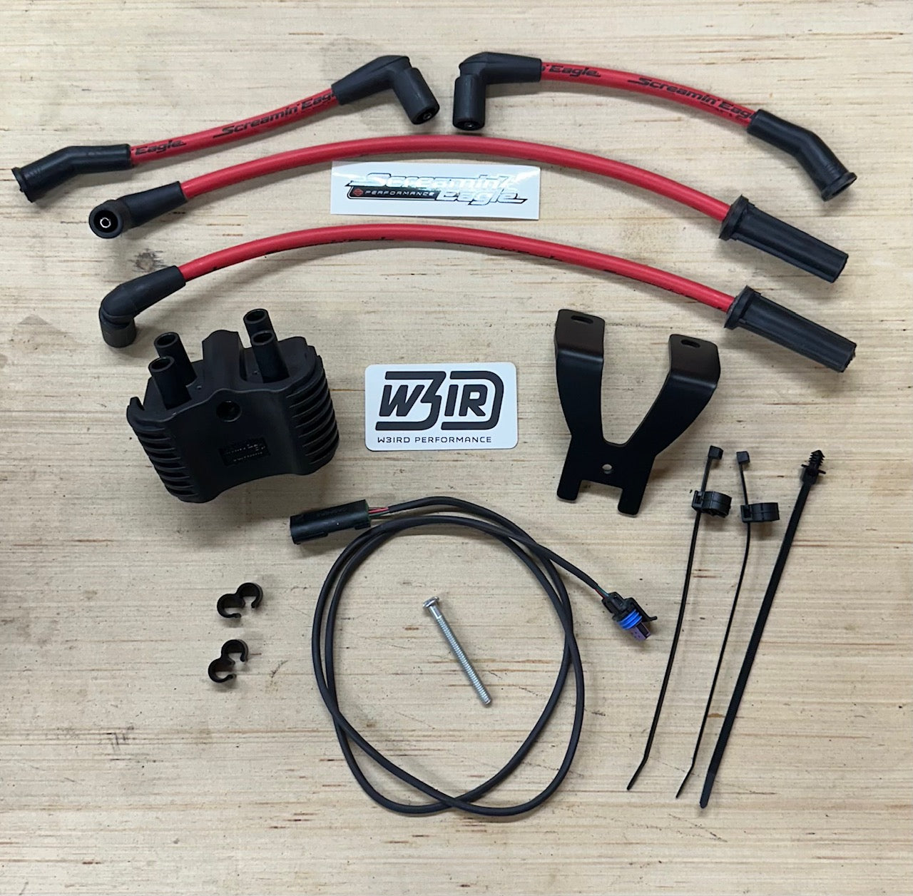 2017-2023 M8 Coil Relocation Kits for H-D Touring – W3IRD Performance