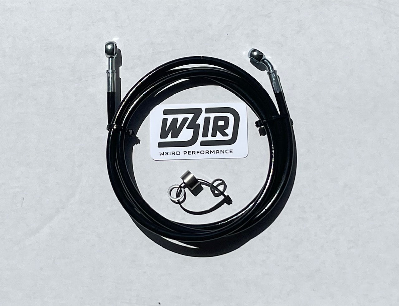 Single Caliper Brake Line Kit for 2014-Current ABS Equipped H-D Motorc ...